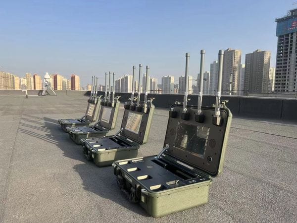 Portable, passive detection system, integrated detection and ...