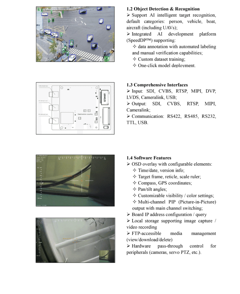Trac-DA030H Video Tracking Board - uavauto.com